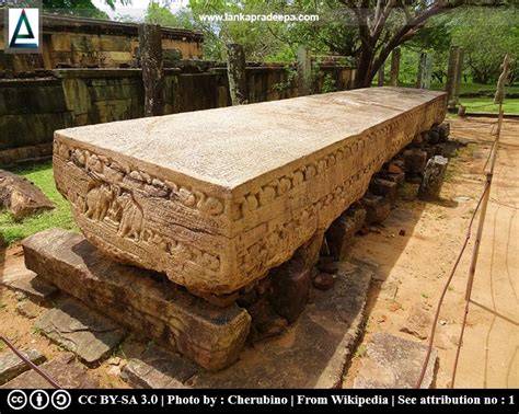 Gal Potha Stone Inscription Lanka Pradeepa