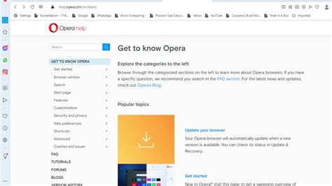 Opera Browser Step By Step Beginners Guide Know Computing