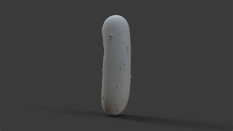 Pickle Rick Stl File Rick And Morty 3d Figure For 3d Printer Pickle Rick Printing Stl File