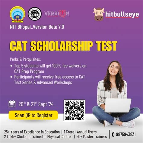 Urvi Vashisth On Linkedin 🌟 Unlock Your Future With The Cat Scholarship Test 🌟 🚀 Hitbullseye
