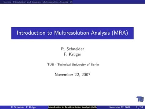 Pdf Introduction To Multiresolution Analysis Mraimages11bday 2 Rs Fk Mrapdf