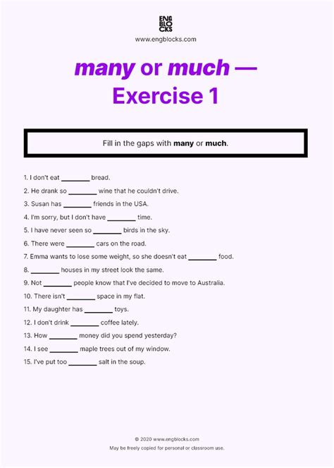 English Form 1 Exercise 2020 Matthew Gallagher