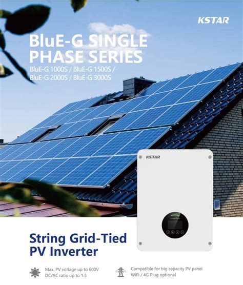 PV On Grid String Inverter BluE G Series Single Phase Tradedubai Ae Wholesale B B Market