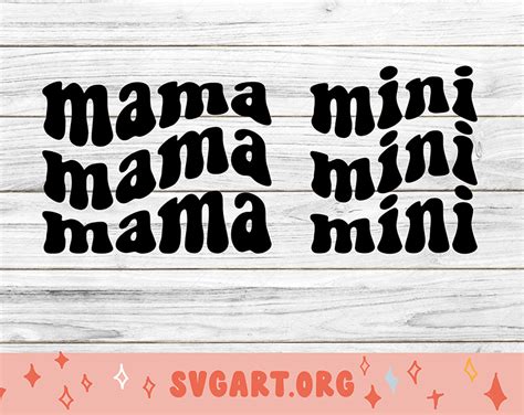 Mama Mini Svg Free Mama Mini Svg Download Svg Art