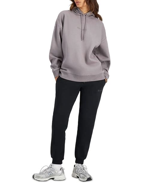 Champion Script Tonal Hoodie In London Morning Myer