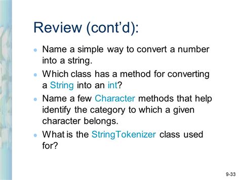 Strings Javamethods An Introduction To Object Oriented Programming