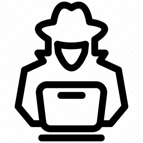 Hacker Computer Security Cyber Hacking Network Icon Download On Iconfinder