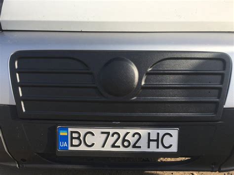 Fiat Ducato 2006-2014 Зимняя Решетка Радиатора Матовая TMR Зимние ...