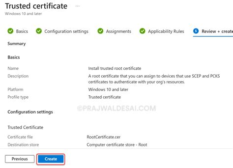 deploy trusted root certificate using intune best guide