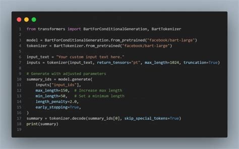 Why Does Bart S Generated Summary Look Incomplete After Fine Tuning On Custom Data Edureka