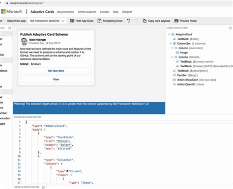 Javascript Adaptive Card Alttext Attribute For Image Element Is Not Working · Issue 4724