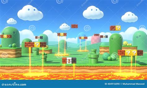 Mario Clouds Wallpaper