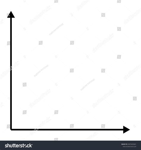 Line Graph Xaxis Yaxis Black On Stock Vector Royalty Free 2007605681 Shutterstock