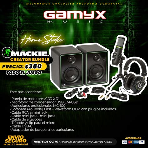 KIT MACKIE CREATOR BUNDLE /USB – Gamyx Music