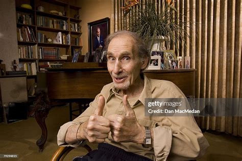 Comedian Sid Caesar Poses For A Portrait Session At His Home In News
