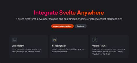 Supporting Shadcn Svelte Standalone