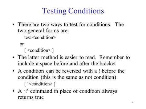 1 Lecture 8 Shell Programming Control Constructs Cop 3353