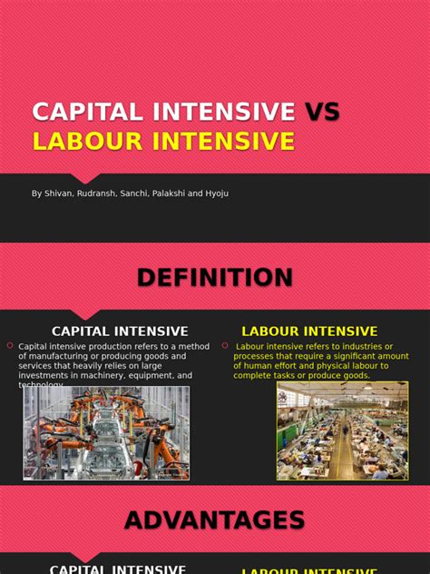 Capital Intensive Vs Labour Intensive Pdf