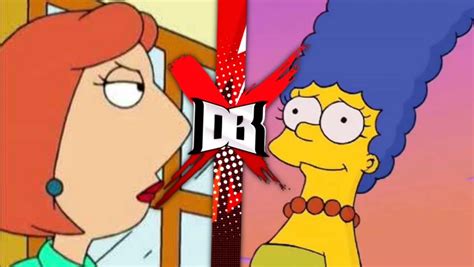 Dbx Lois Griffin Vs Marge Simpson The Flyscratch Planet Wiki Fandom