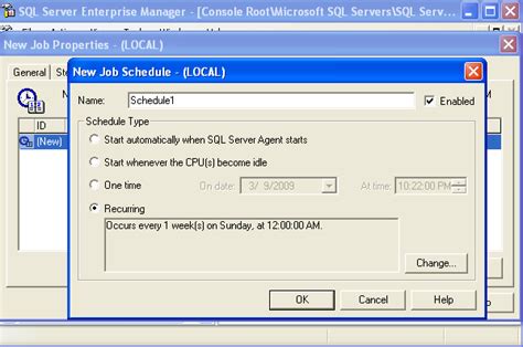 Automated Email Notifications Using Sql Server Job Schedular