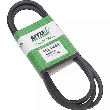 Mtd 038 In X 3368 In Lawn Edger Replacement Belt B For Mtd Troy