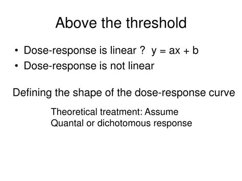 Ppt Dose Response Powerpoint Presentation Free Download Id5673427