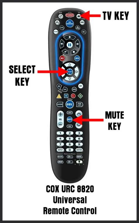 How To Program COX URC Remote Control Codes For Universal Remotes