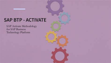 Sap Btp Activate
