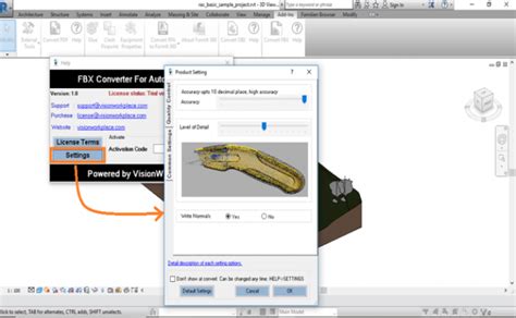 Convert Or Export Autodesk Revit File To Fbx File Vision Workplace