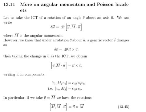 Classical Mechanics Angular Momentum And Rotation Symmetry Physics Stack Exchange