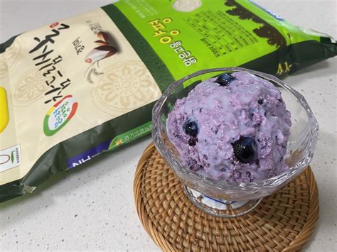 참드림쌀을 사용한 라이스베리 아이스크림
