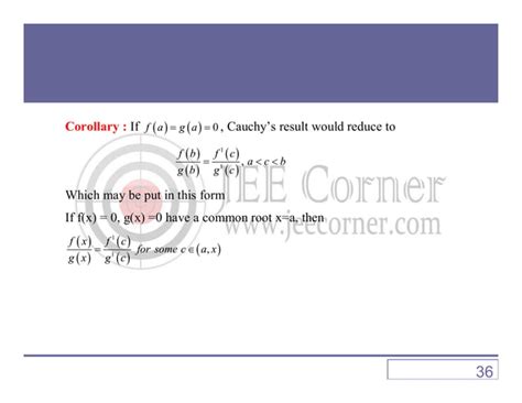 Mean Value Theorems Pdf