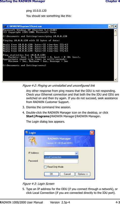 Radwin Rw2058u Outdoor Radio Unit Operating In 5 8 Ghz Bands User Manual Stw
