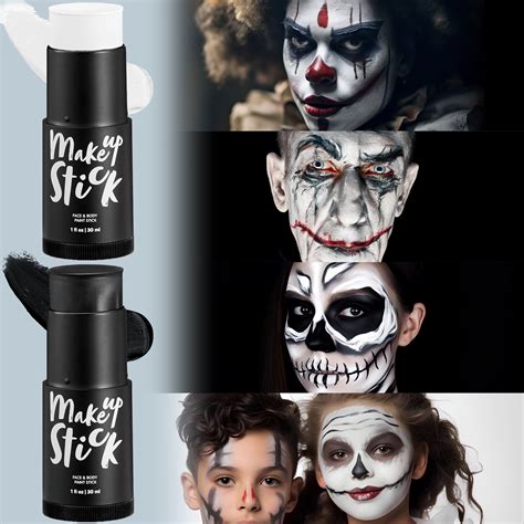 Joyfy 3 Pcs Halloween Makeup Stickhalloween Body Painting Kit Sfx