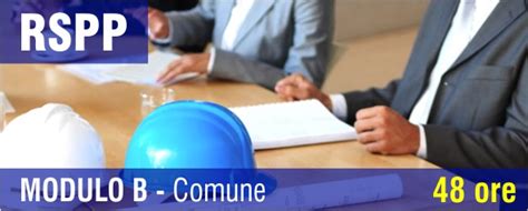 A N CO R S Corso RSPP Modulo B Comune