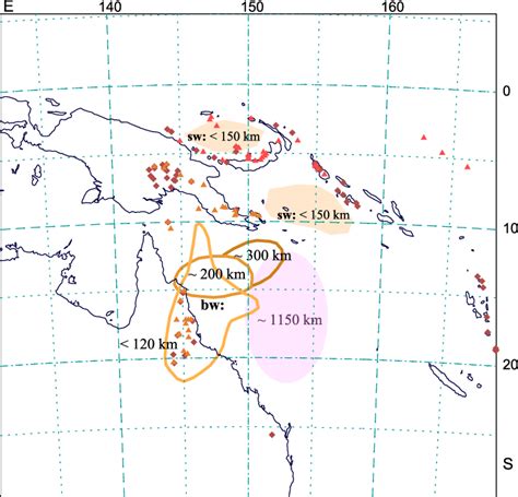 Seismic Attenuation Results For The Coral Sea Region Relative To