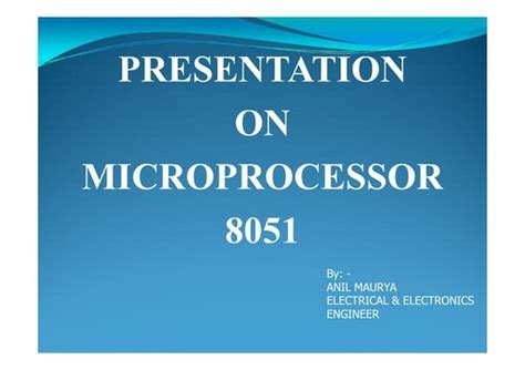 Microcontroller 8096