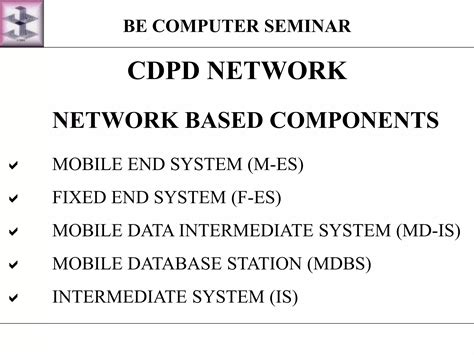 cellular digital packet data ppt computer networking computing