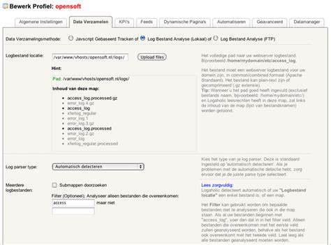 Log Bestand Analyse Lokaal Logaholic Web Analytics Nl