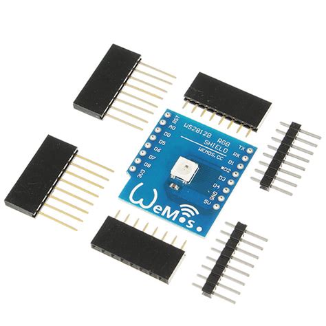 Wemos Ws2812b Rgb Shield For Wemos D1 Mini Electronic Pro