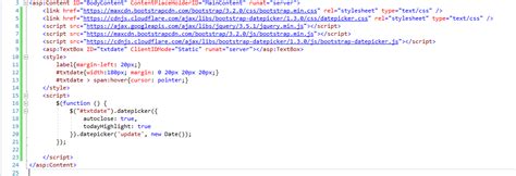 Datepicker Api Microsoft Qanda