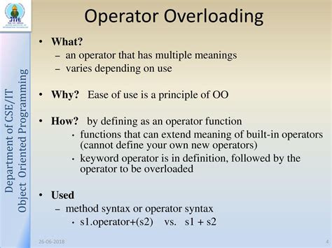 Polymorphism in C++ Operator Overloading ppt download