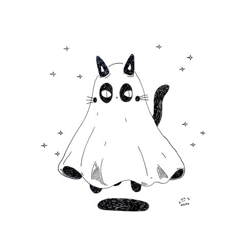 Cat Ghost Silhouette Artofit