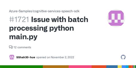 Issue With Batch Processing Python Main Py Issue Azure Samples Cognitive Services