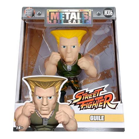 Figura Guile Jada Metals Die Cast Street Fighter 4 Pulgadas Walmart