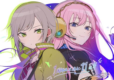 Megurine Luka Hinomori Shiho And Leo Need Luka Vocaloid And More Drawn By Hassan Sink