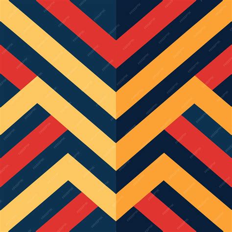 Angular Waveforms Design Of A Pattern Using Sharp Angular Lines That Zigzag Across The Canvas