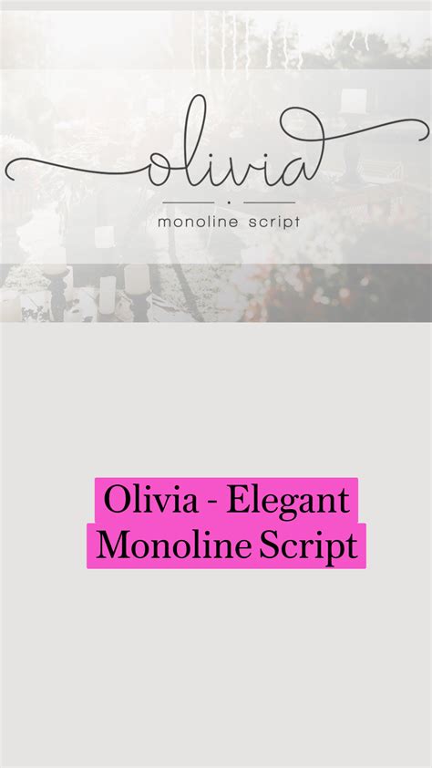 Classyday Monoline Script Font Artofit
