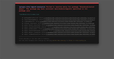 Tanstackquery Example Solid Basic Typescript Codesandbox