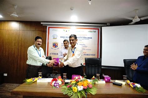 Two Day State Level Workshop On Cyber Security And Cyber Forensic Goa